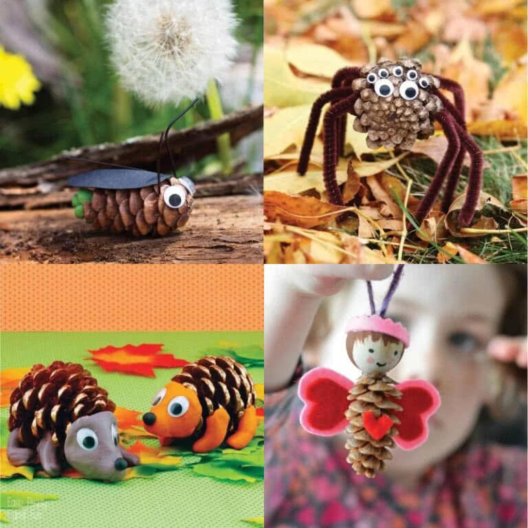 101+ ADORABLE Nature Crafts for Kids - Mother Natured