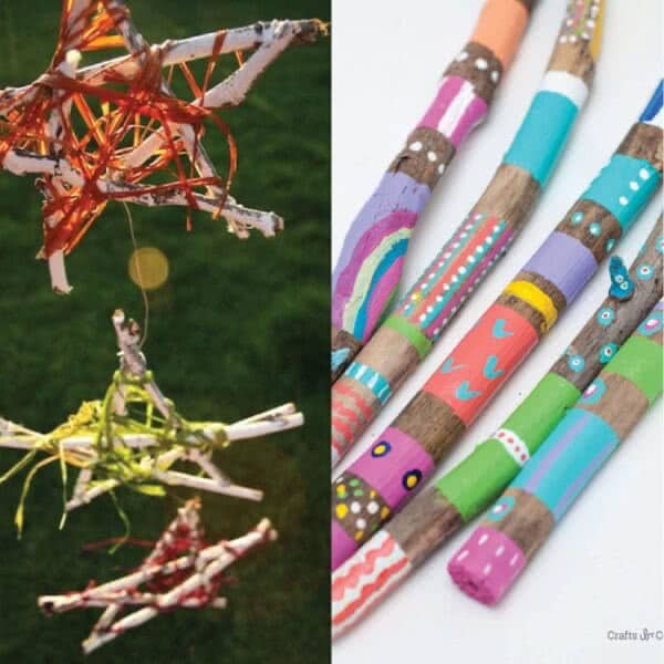 101+ ADORABLE Nature Crafts for Kids - Mother Natured