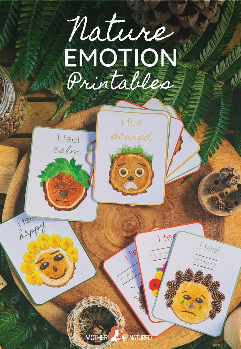 Nature Emotion Cards for Little Nature Lovers - Mother Natured